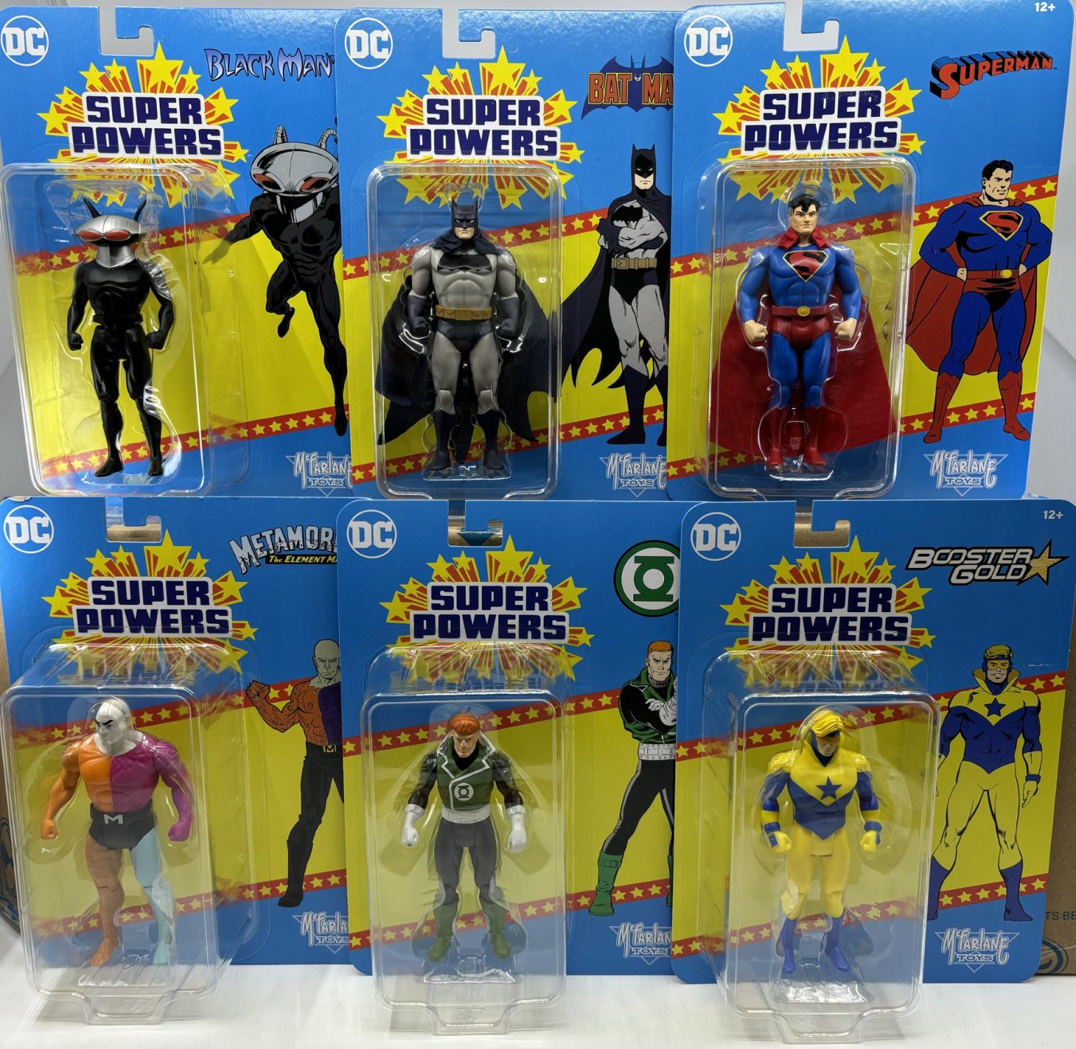 Super Powers Wave 8 set of 6 – 4.5″ figures Metamorpho, Guy Gardner ...
